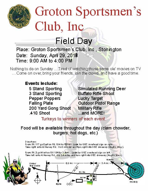 Spring Field Day | GROTON SPORTSMEN CLUB